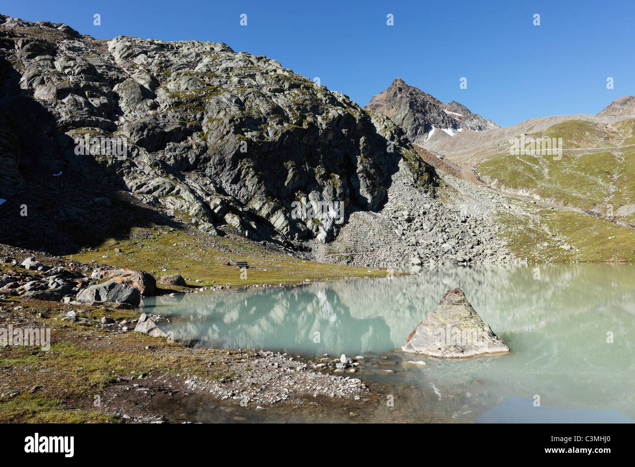 Weisssee lake hi-res stock photography and images - Alamy