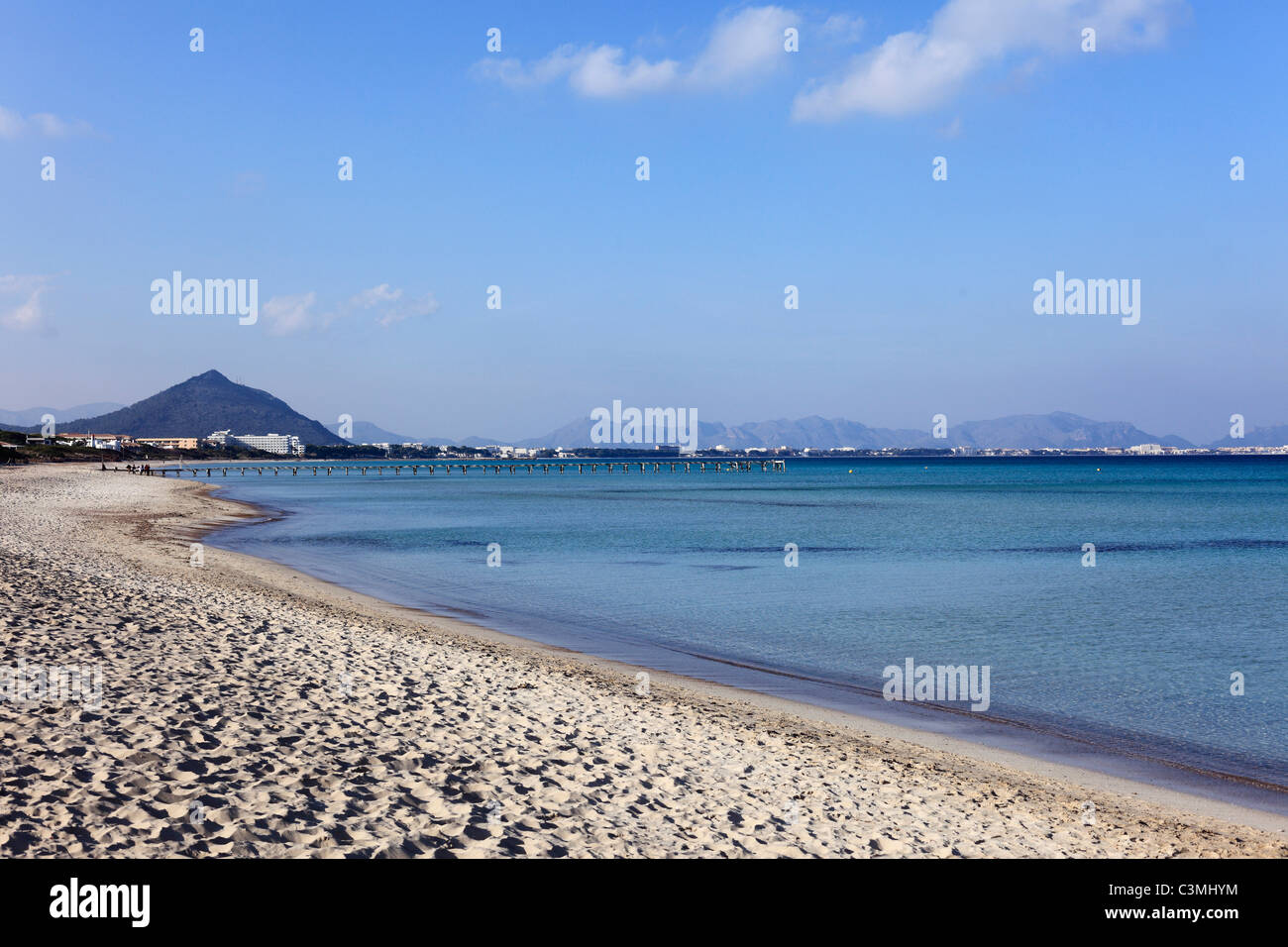 Alcudia beach hi-res stock photography and images - Alamy