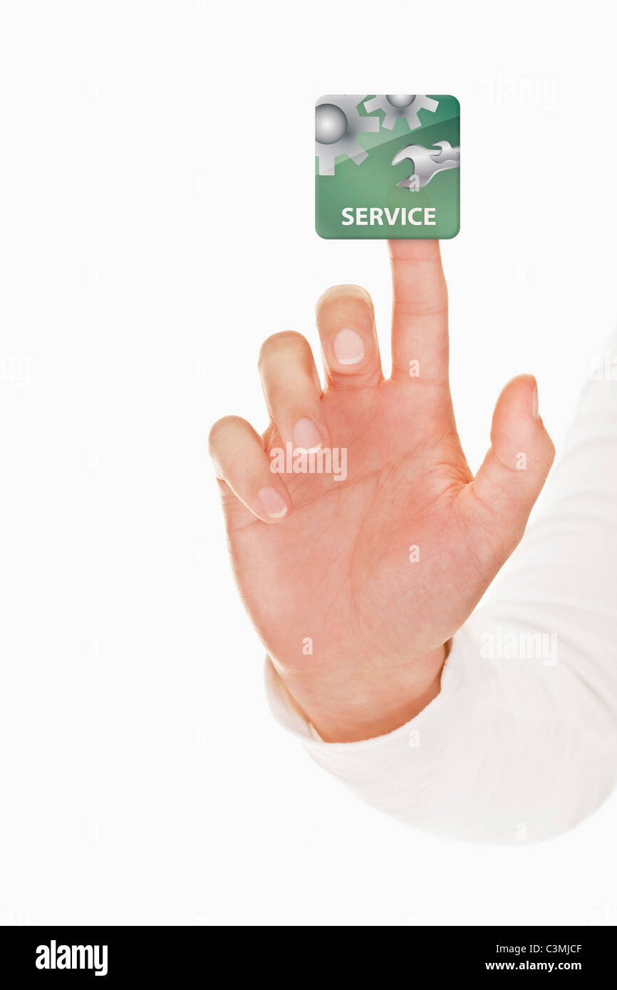 Service service Cut Out Stock Images & Pictures - Alamy