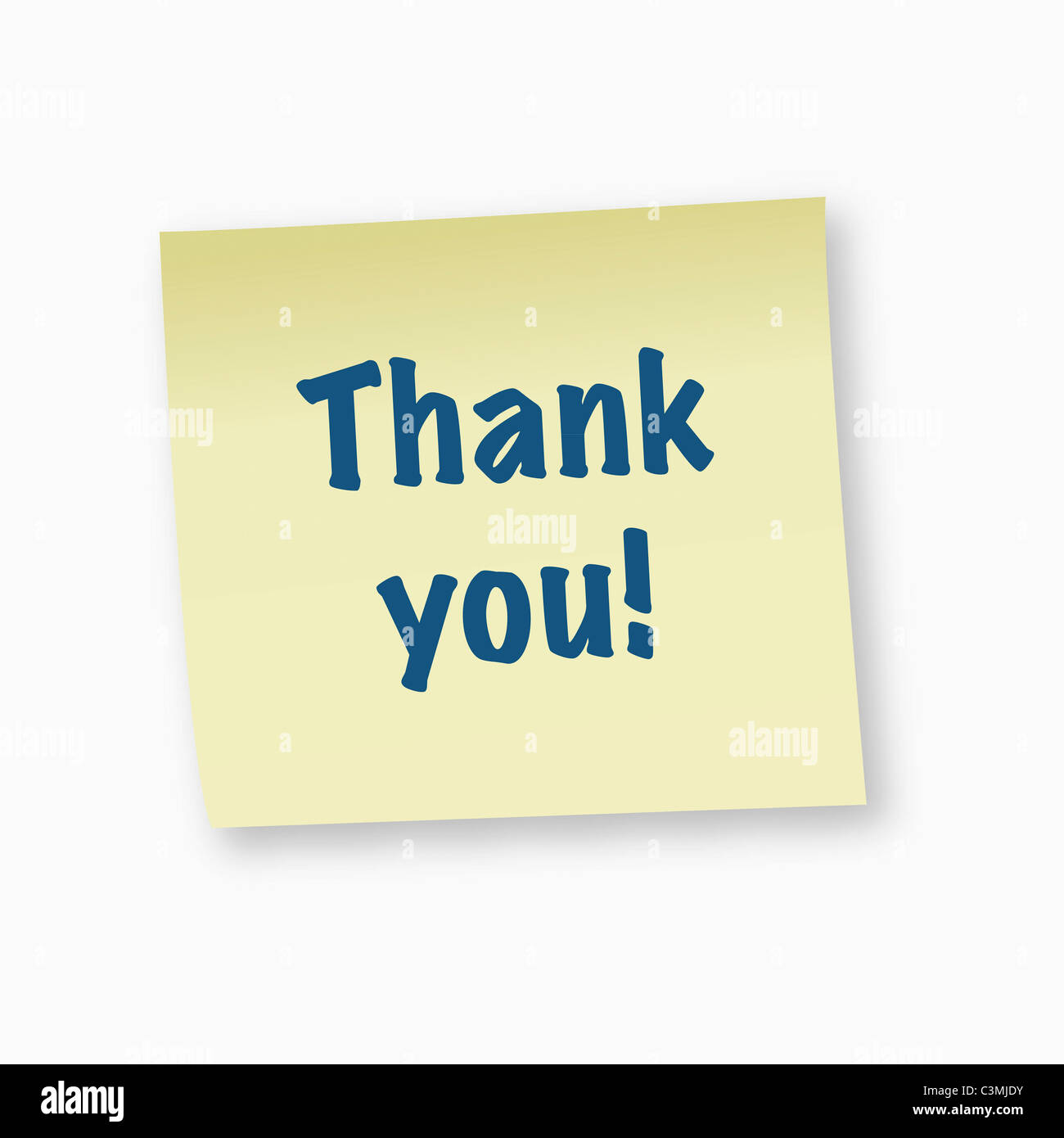 Thank sign Cut Out Stock Images & Pictures - Alamy
