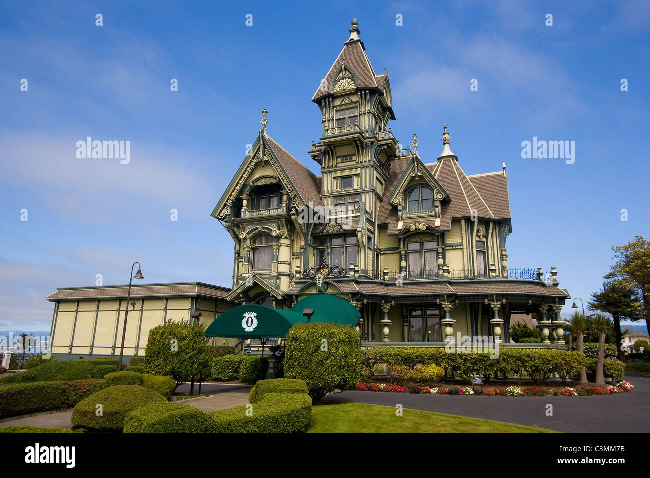 The Carson Mansion in Eureka California. American Queen Anne Style ...