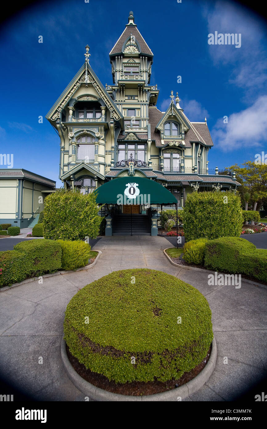 The Carson Mansion in Eureka California. American Queen Anne Style ...
