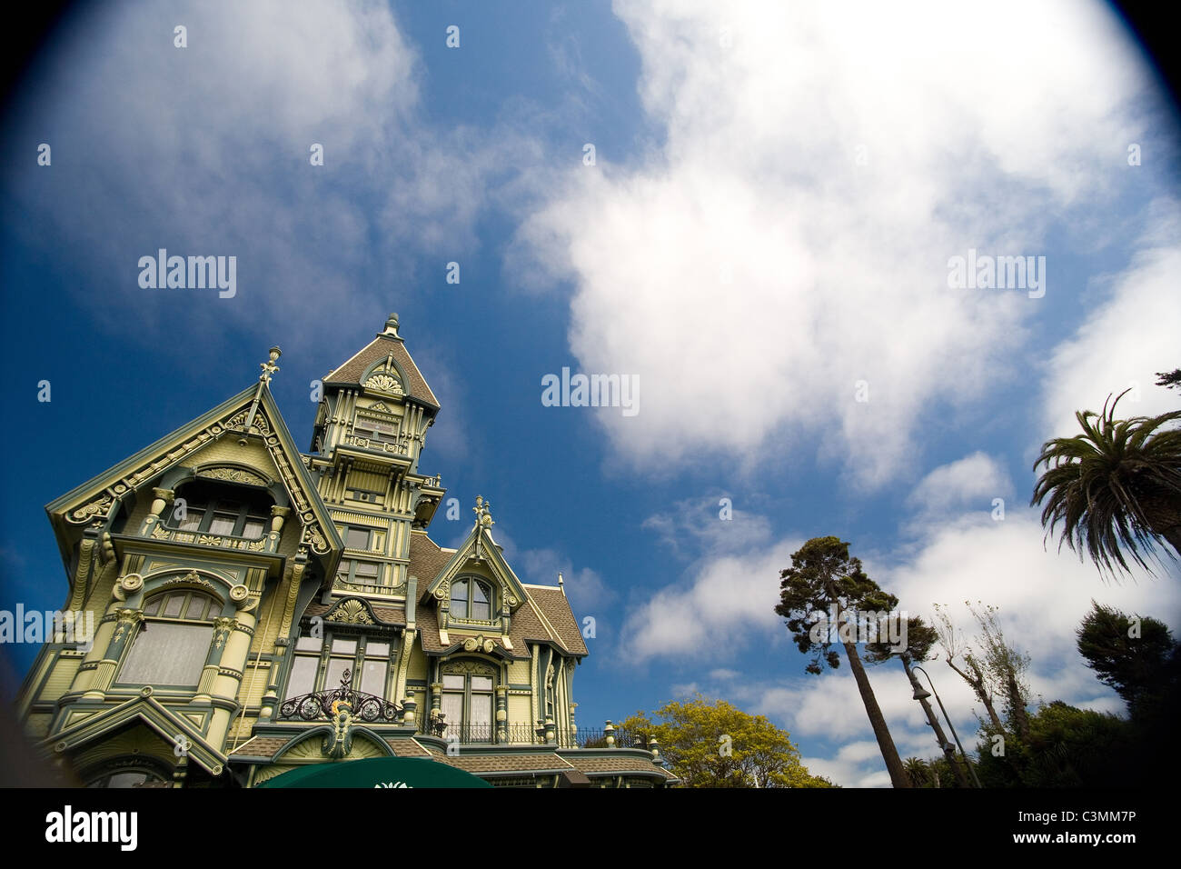 The Carson Mansion in Eureka California. American Queen Anne Style ...