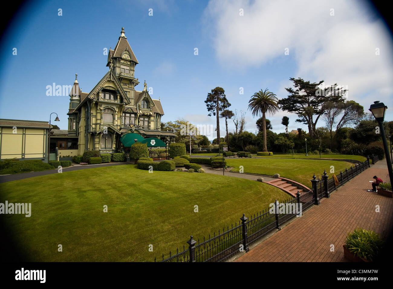 The Carson Mansion in Eureka California. American Queen Anne Style ...