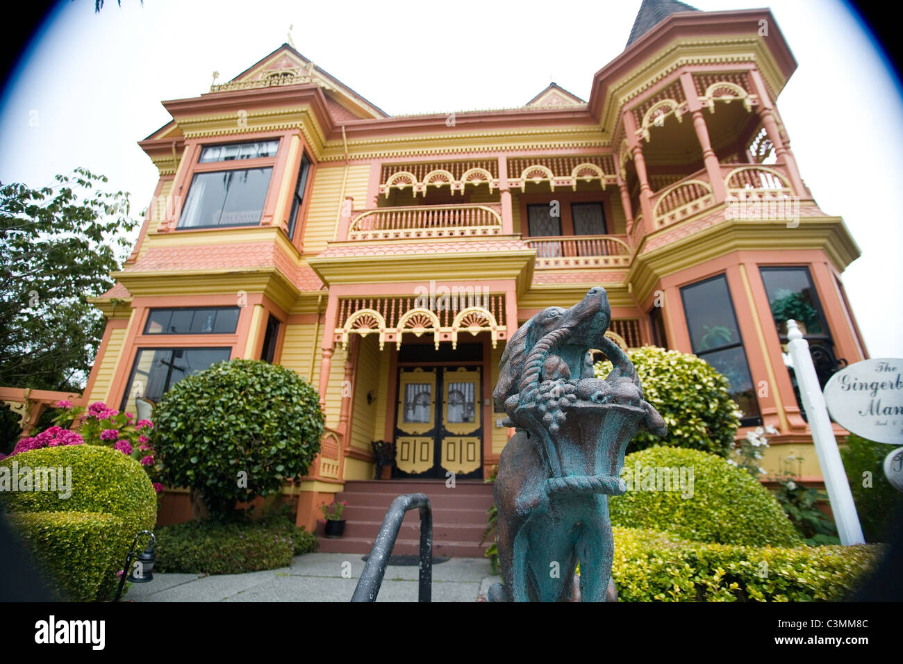 The Gingerbread Mansion in Ferndale, California USA Stock Photo - Alamy