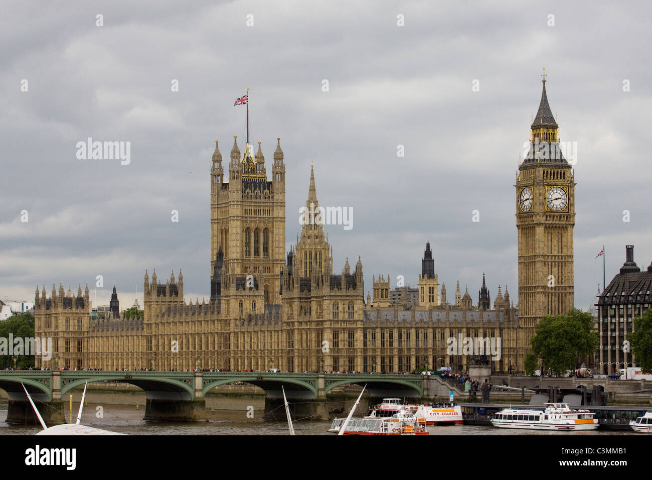 Big Ben The Houses of Parliament City of Westminster London England ...