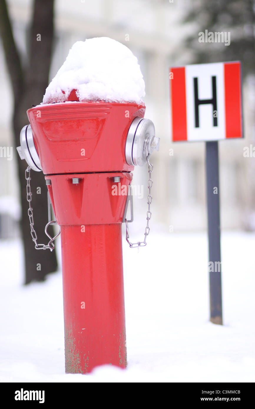 Fire hydrant in workplace Stock Photo - Alamy