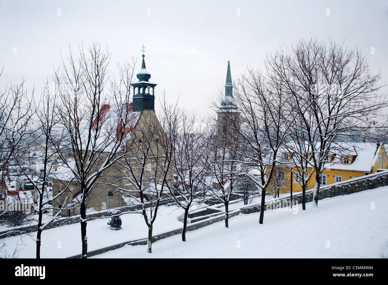 Bratislava in winter slovakia hi-res stock photography and images - Alamy