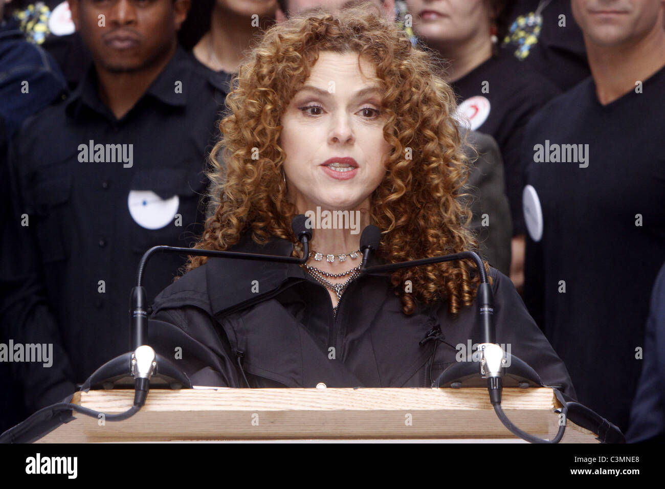 Bernadette Peters Celebrities kick off two major initiatives ...