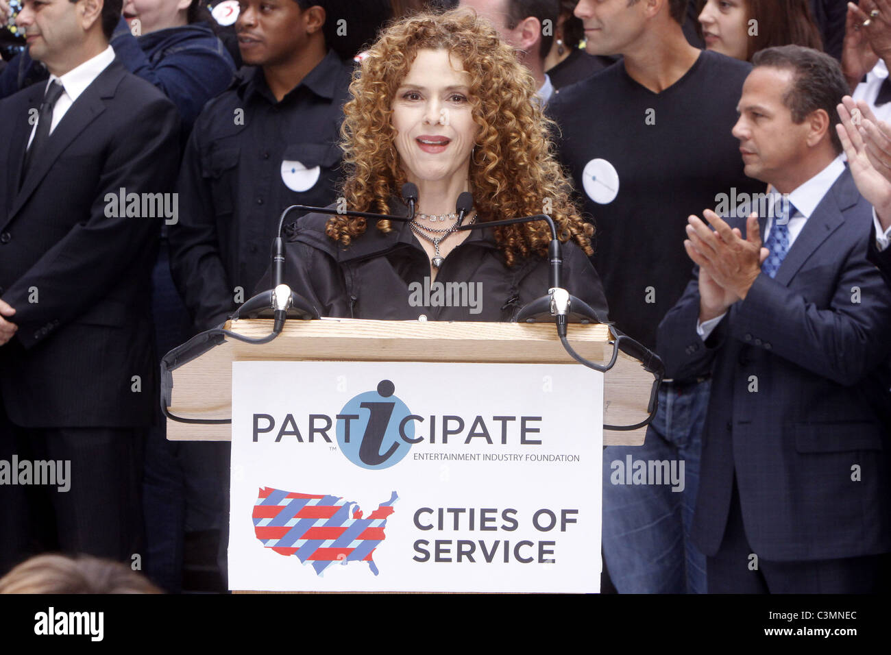 Bernadette Peters Celebrities kick off two major initiatives ...