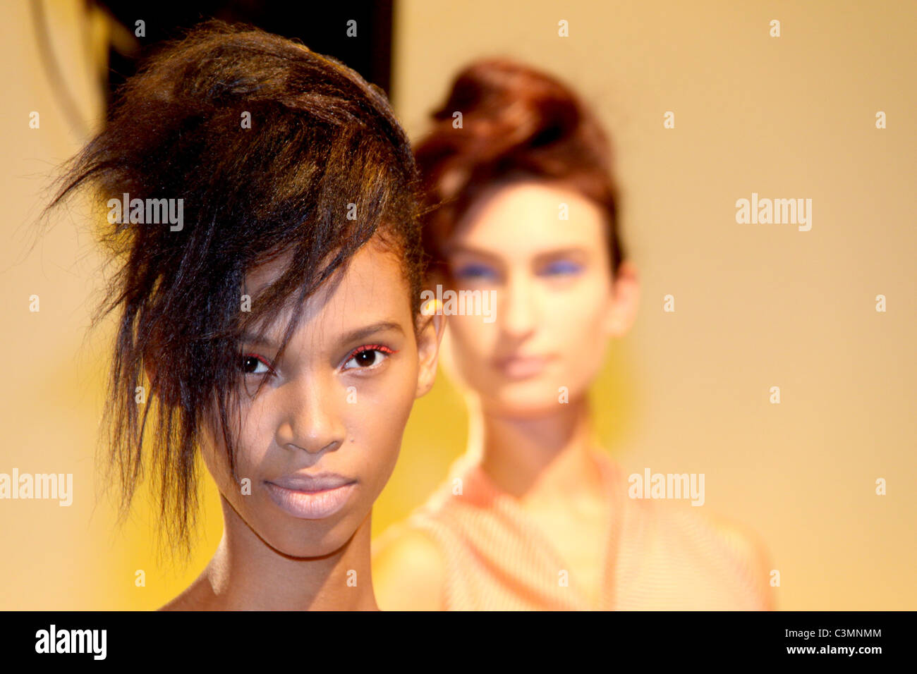 Models Mercedes-Benz IMG New York Fashion Week Spring/Summer 2010 Gwen ...
