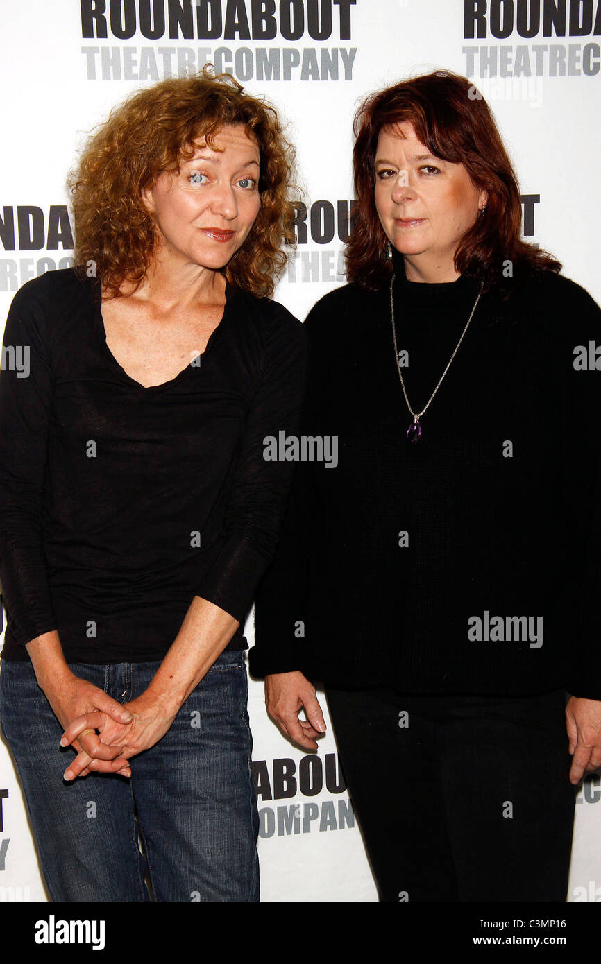 Julie White and Theresa Rebeck Photocall for the upcoming Off-Broadway ...