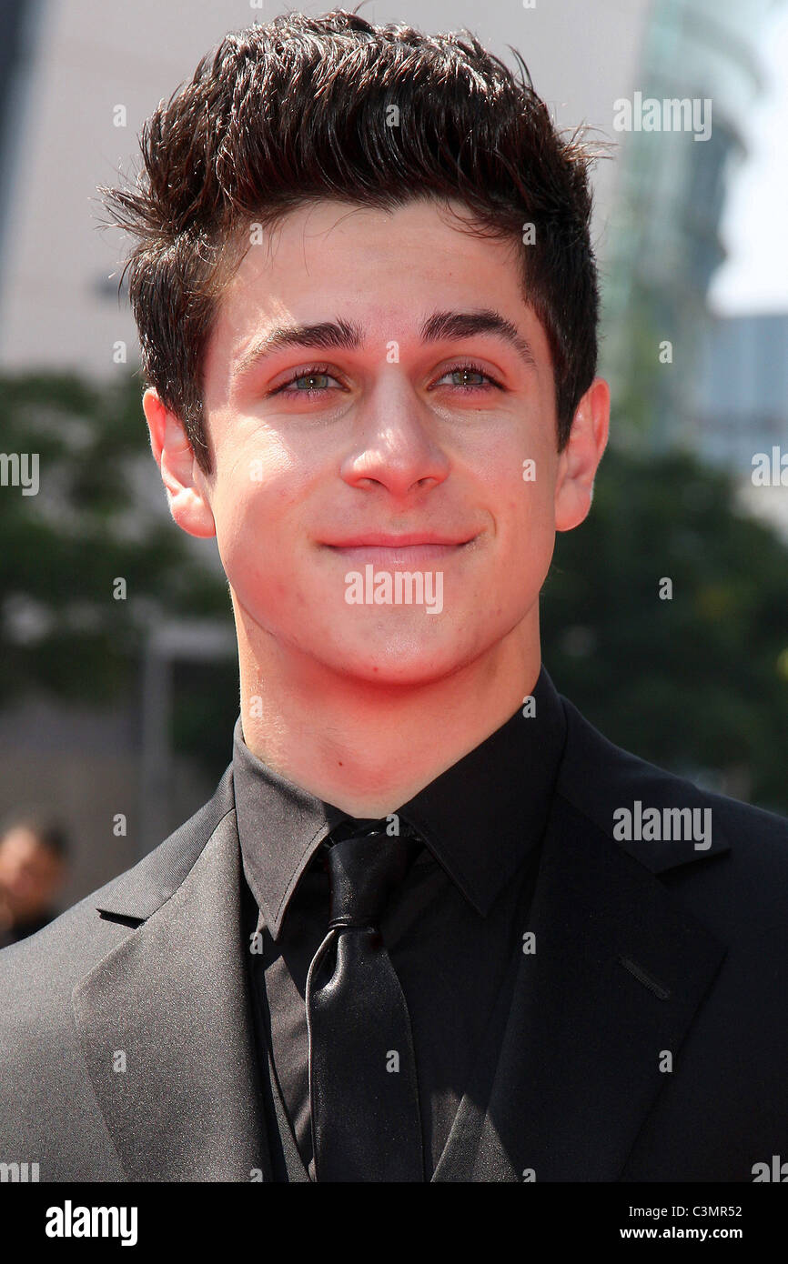 David Henrie 61st Primetime Creative Arts Emmy Awards held at the Nokia ...