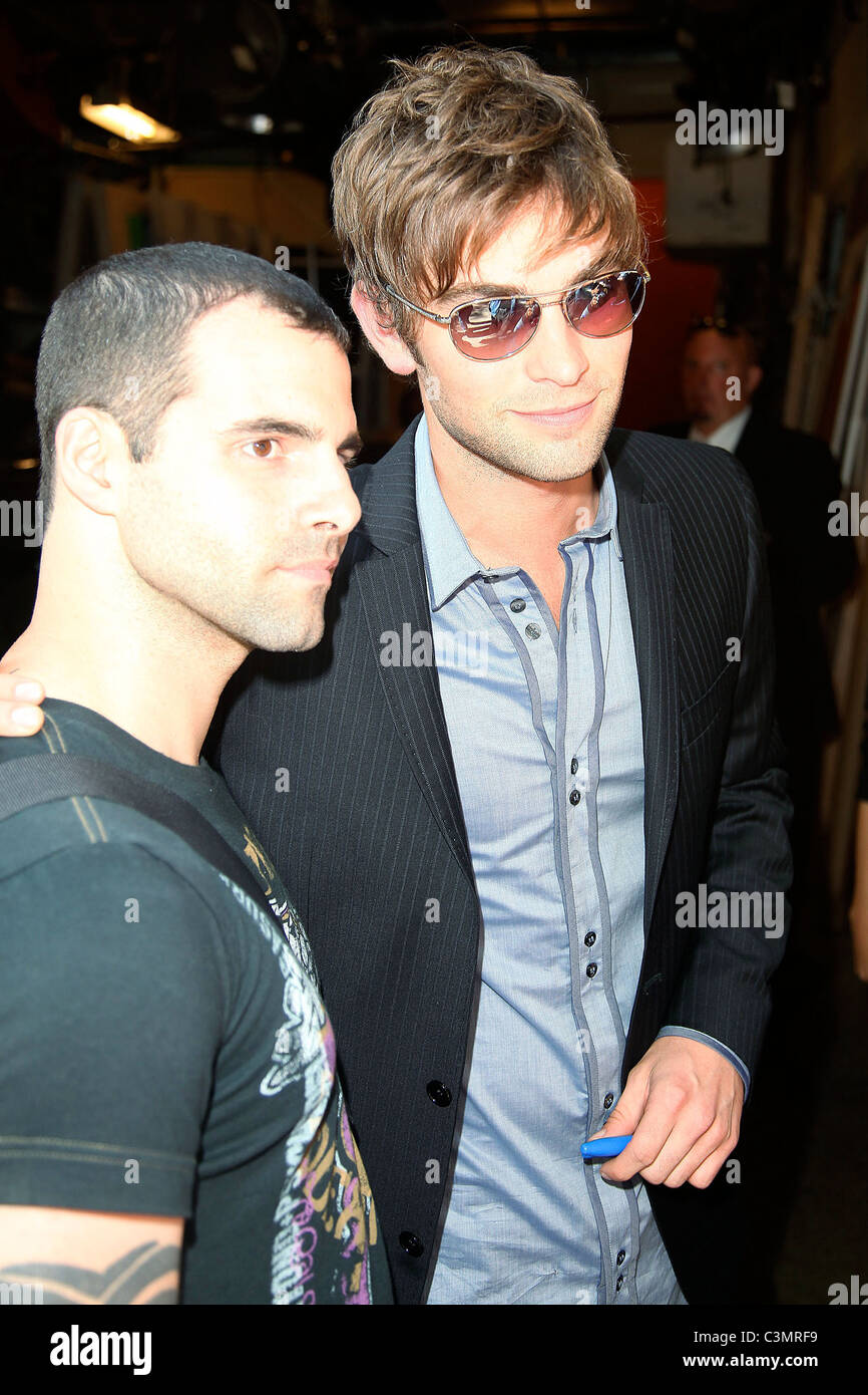 Chace Crawford outside ABC Studios for 'Live with Regis and Kelly' New ...