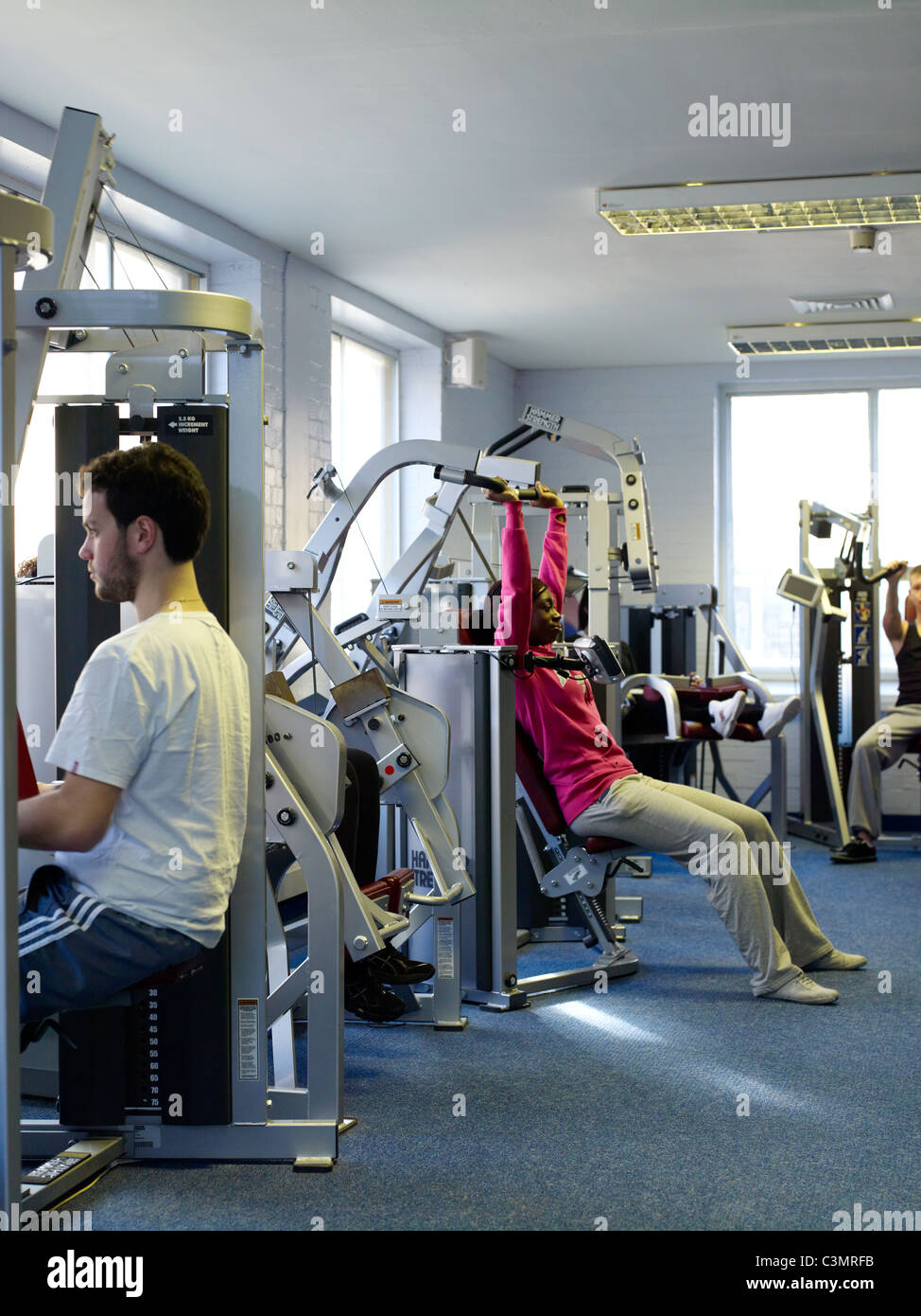 Students studying, sports coaching, careers Stock Photo - Alamy