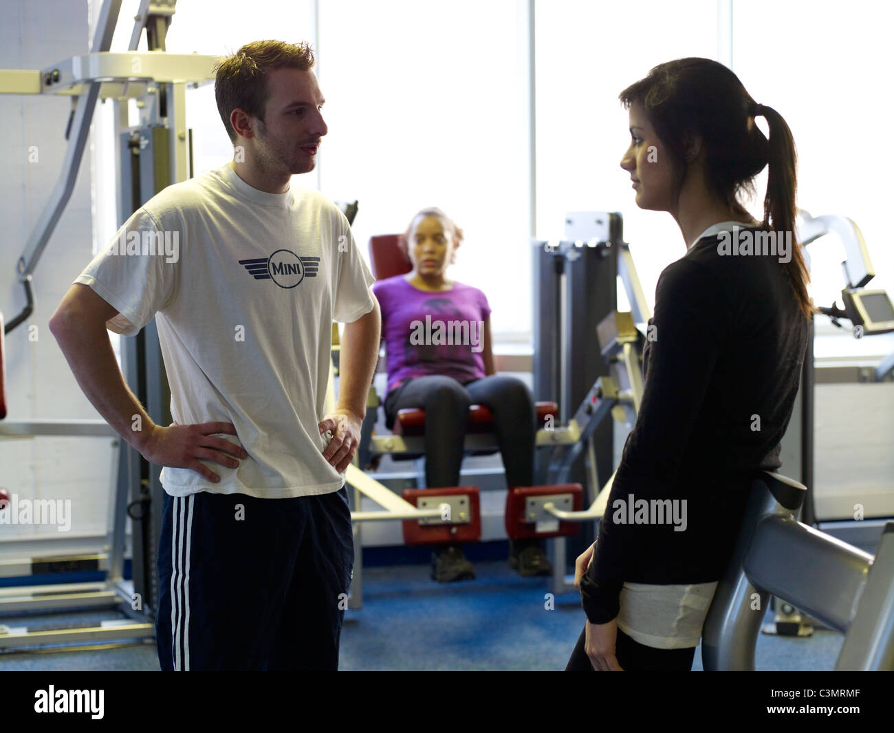 Students studying, sports coaching, careers Stock Photo - Alamy