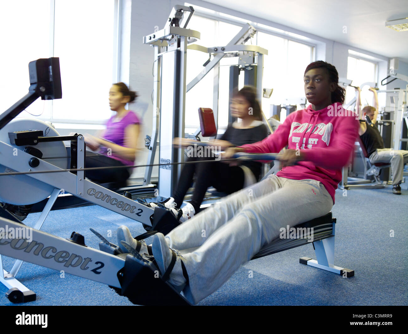 Students studying, sports coaching, careers Stock Photo - Alamy