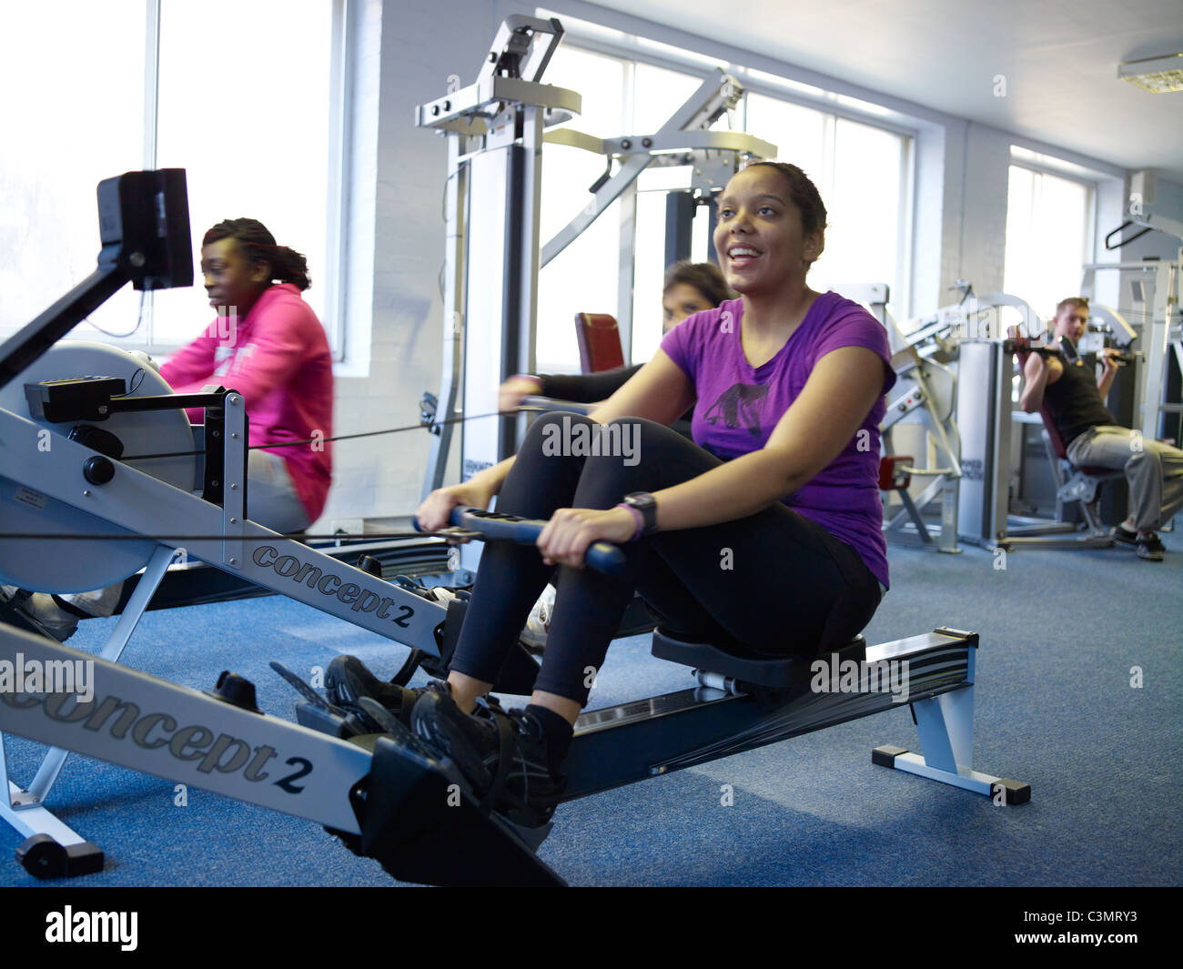 Students studying, sports coaching, careers Stock Photo - Alamy