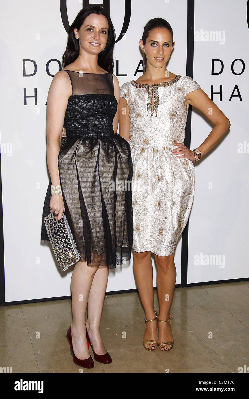 Annie Churchill and Dalia Oberlander The Opening of Douglas Hannant's ...