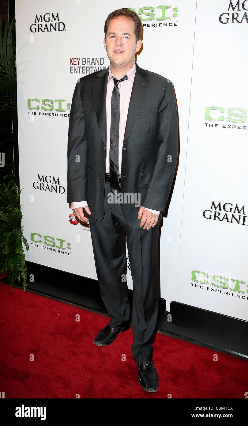 David Berman 'CSI: The Experience' grand opening held at MGM Grand ...