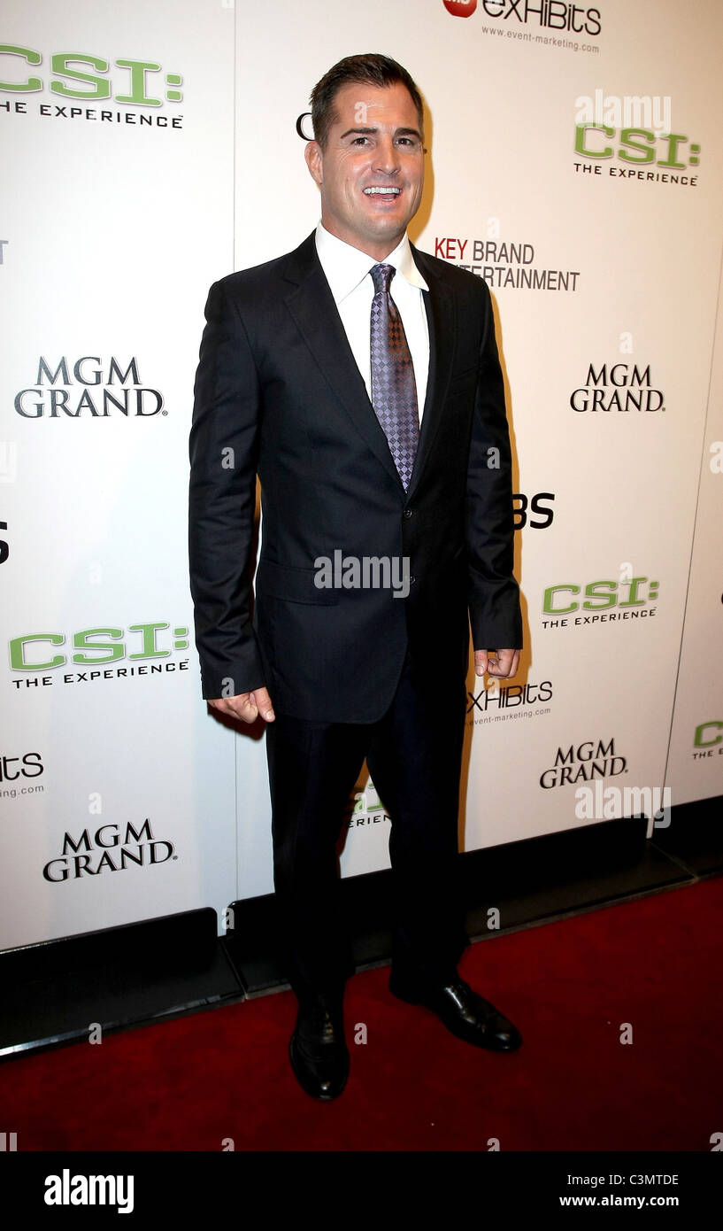 George Eads 'CSI: The Experience' grand opening held at MGM Grand Hotel ...