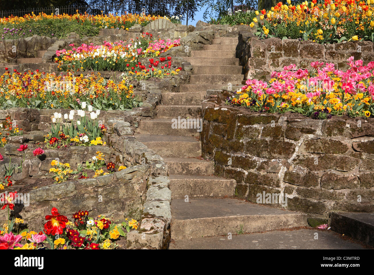 Stapenhill Gardens Burton Upon Trent Stock Photo - Alamy