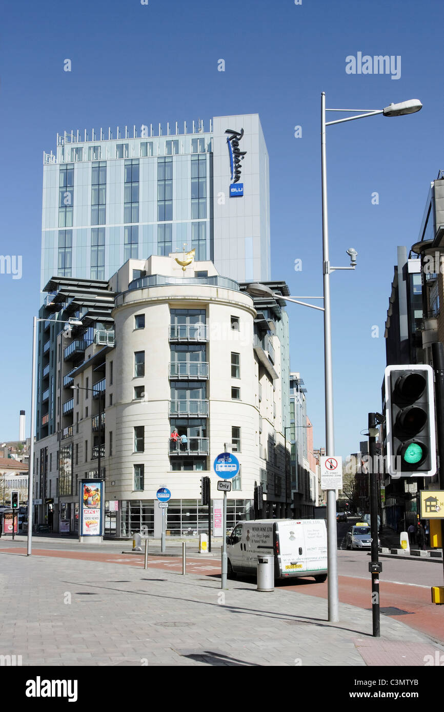 Modern buildings in the heart of the city of Bristol Stock Photo - Alamy
