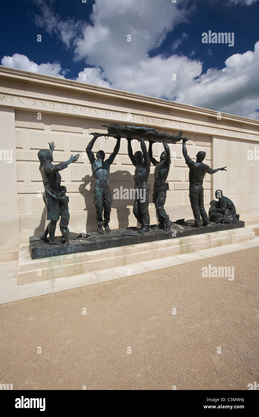 National Memorial Arboretum Alrewas Staffordshire England UK Stock ...