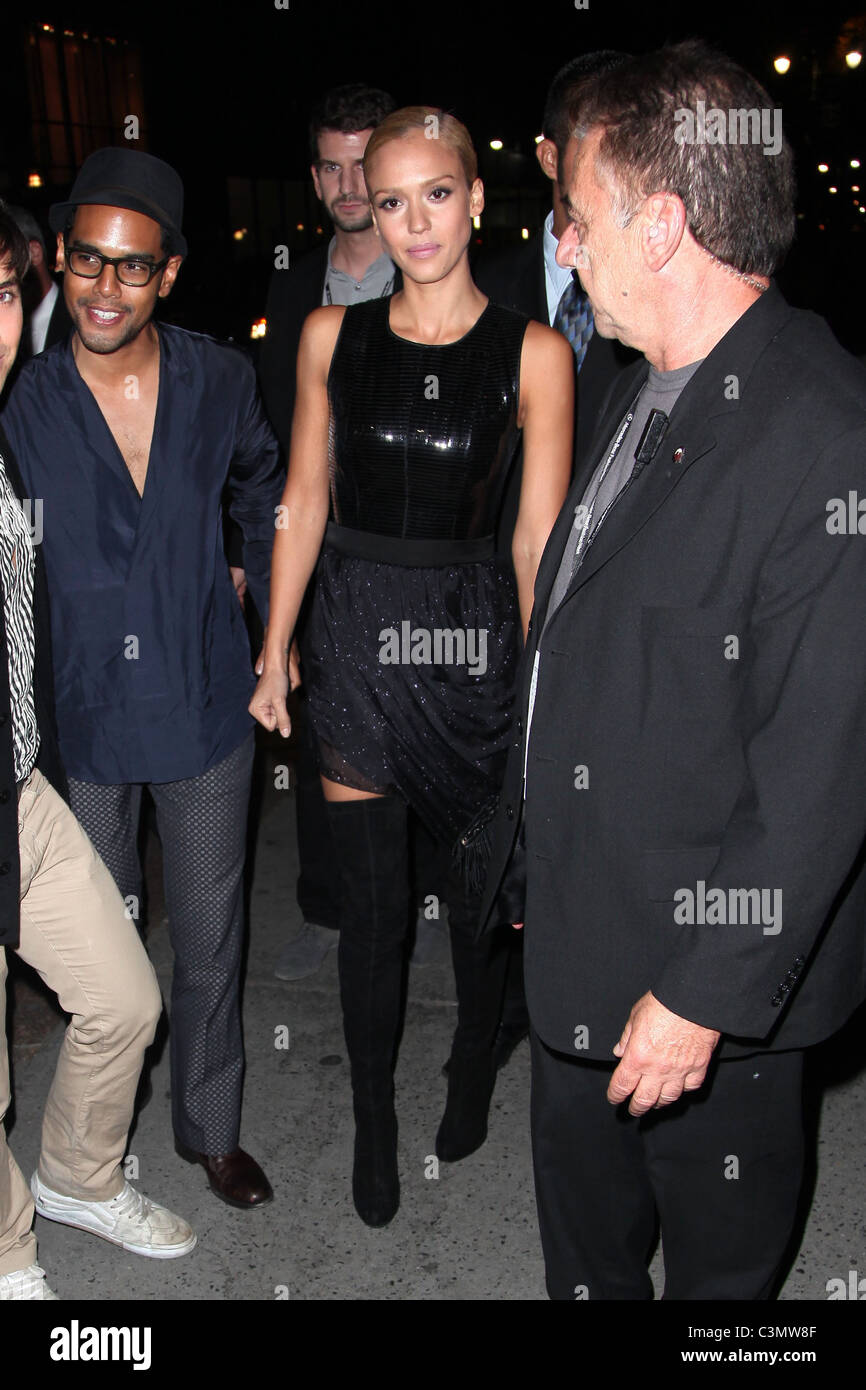 Jessica Alba Celebrities at Bryant Park Mercedes-Benz IMG New York ...