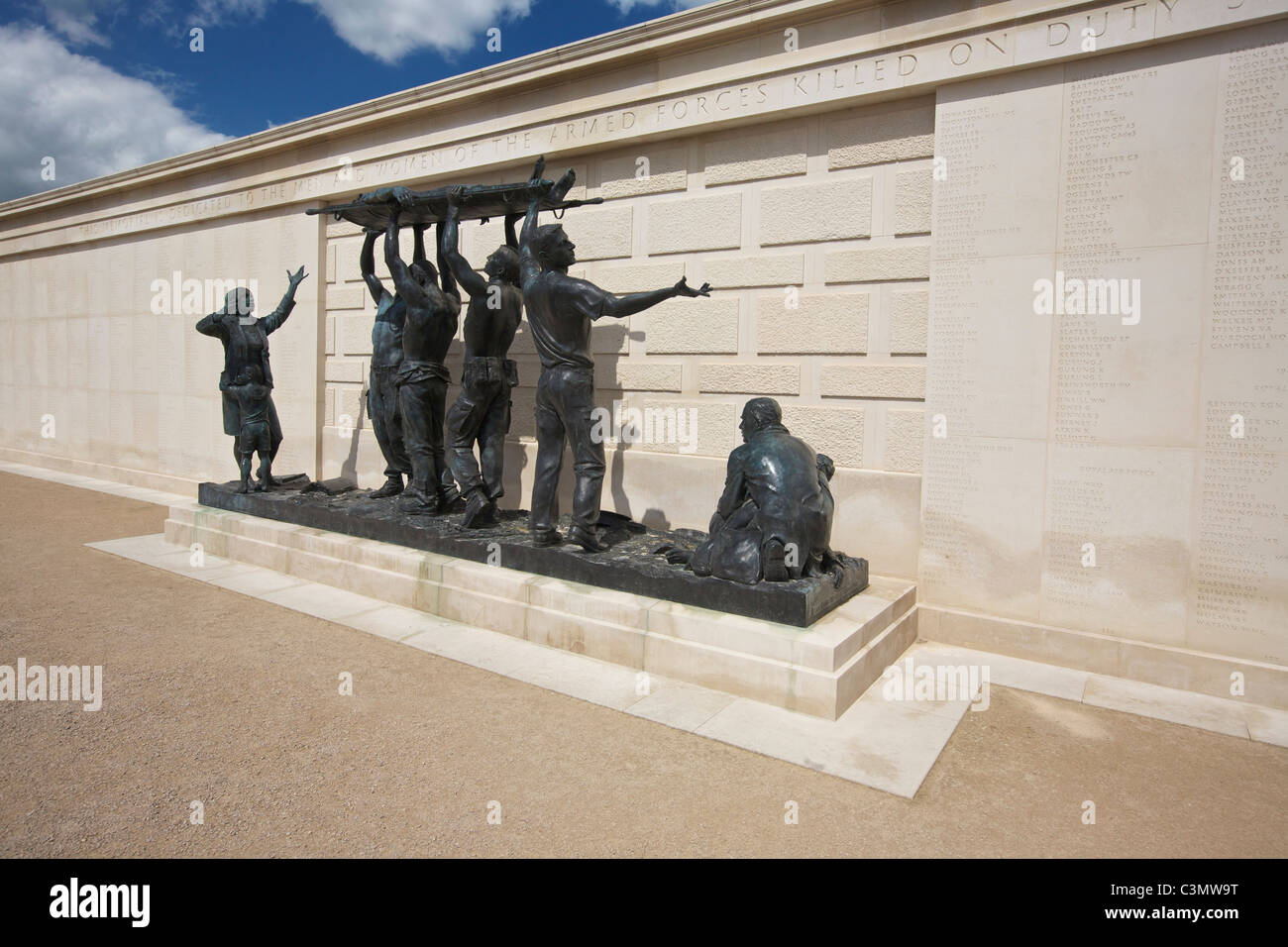 National Memorial Arboretum Alrewas Staffordshire England UK Stock ...