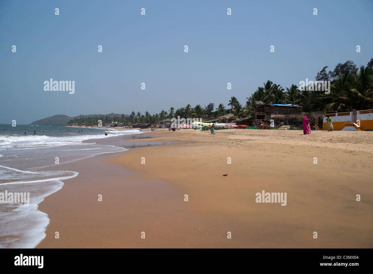 Anjuna beach in Goa, India Stock Photo - Alamy