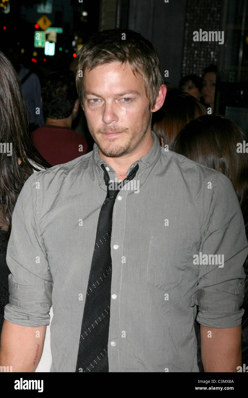 Norman Reedus New York premiere of 'The Burning Plain' at The Landmark ...