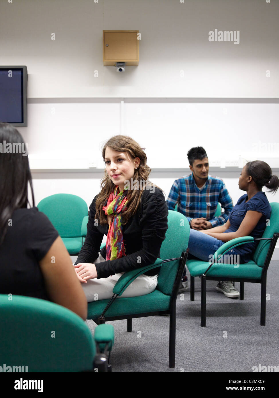 People learning to coach each other Stock Photo - Alamy
