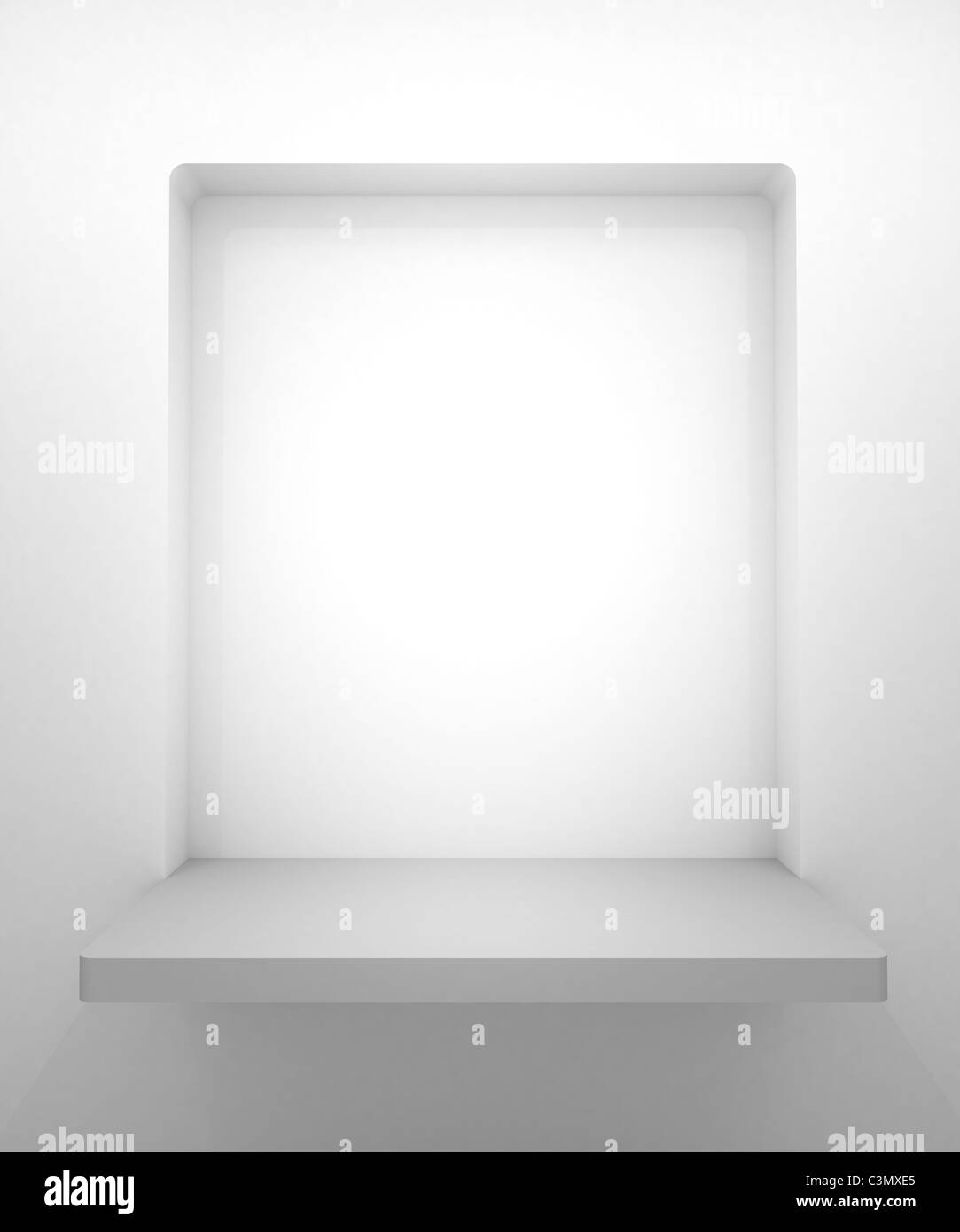 Empty museum gallery Black and White Stock Photos & Images - Alamy