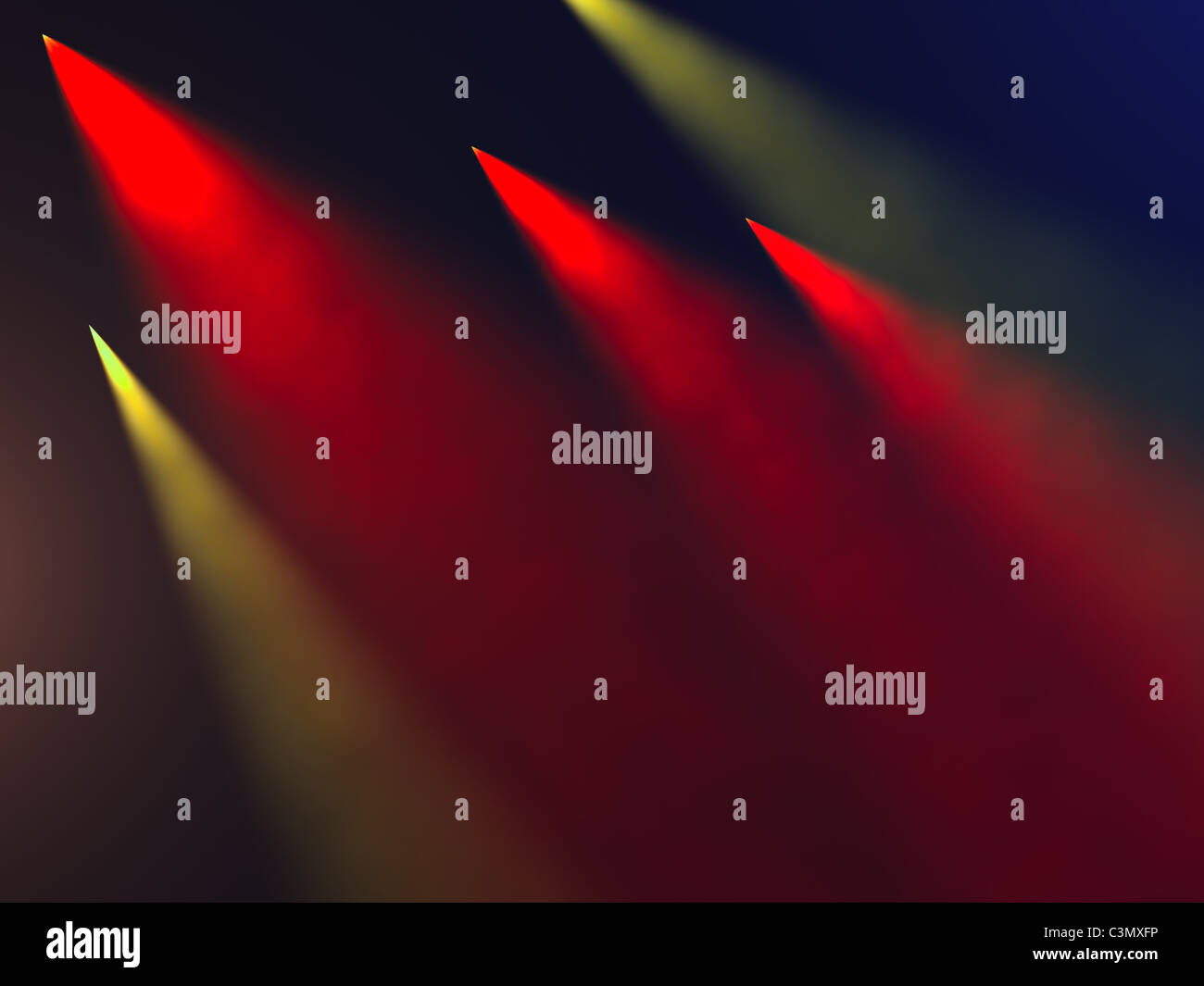 Stage color illumination Stock Photo - Alamy