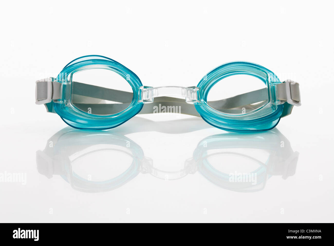 Goggles on white background Stock Photo - Alamy