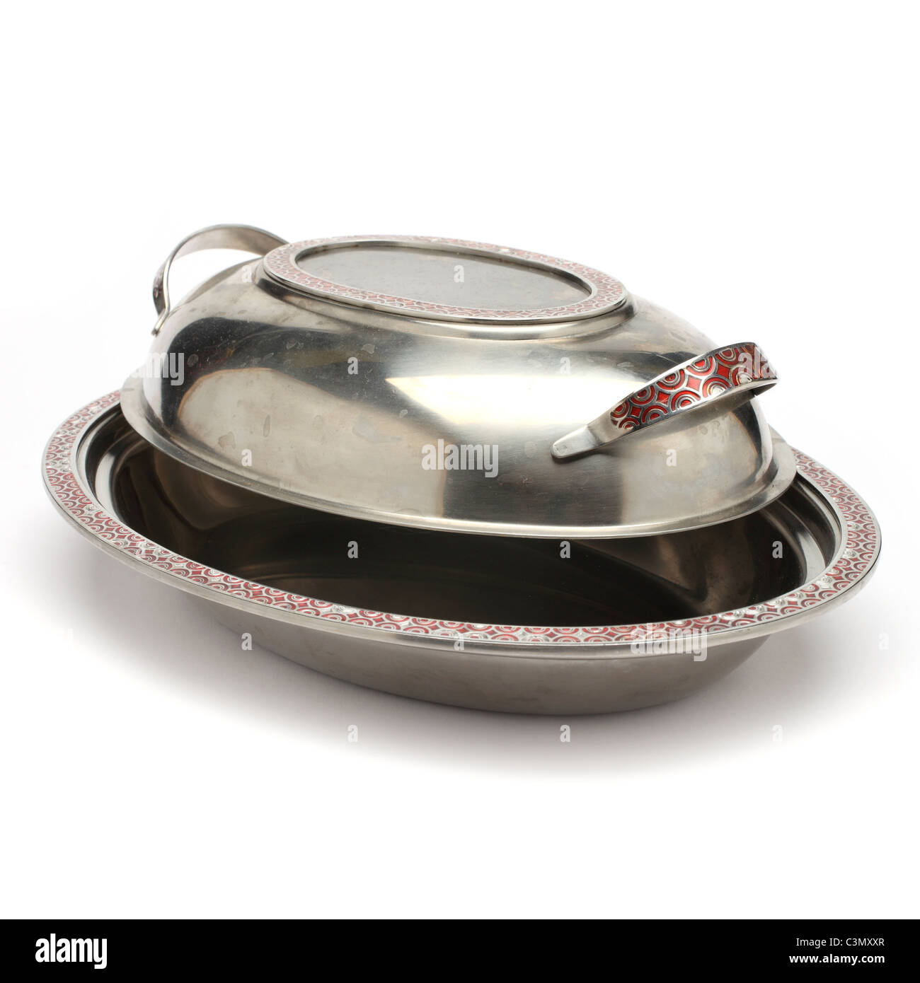 Black snack trays Cut Out Stock Images & Pictures - Alamy