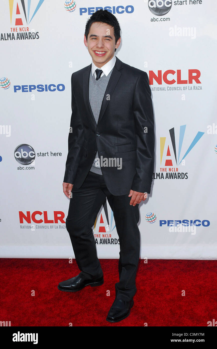 David Archuleta 2009 ALMA Awards - Arrivals at Royce Hall, UCLA Los ...