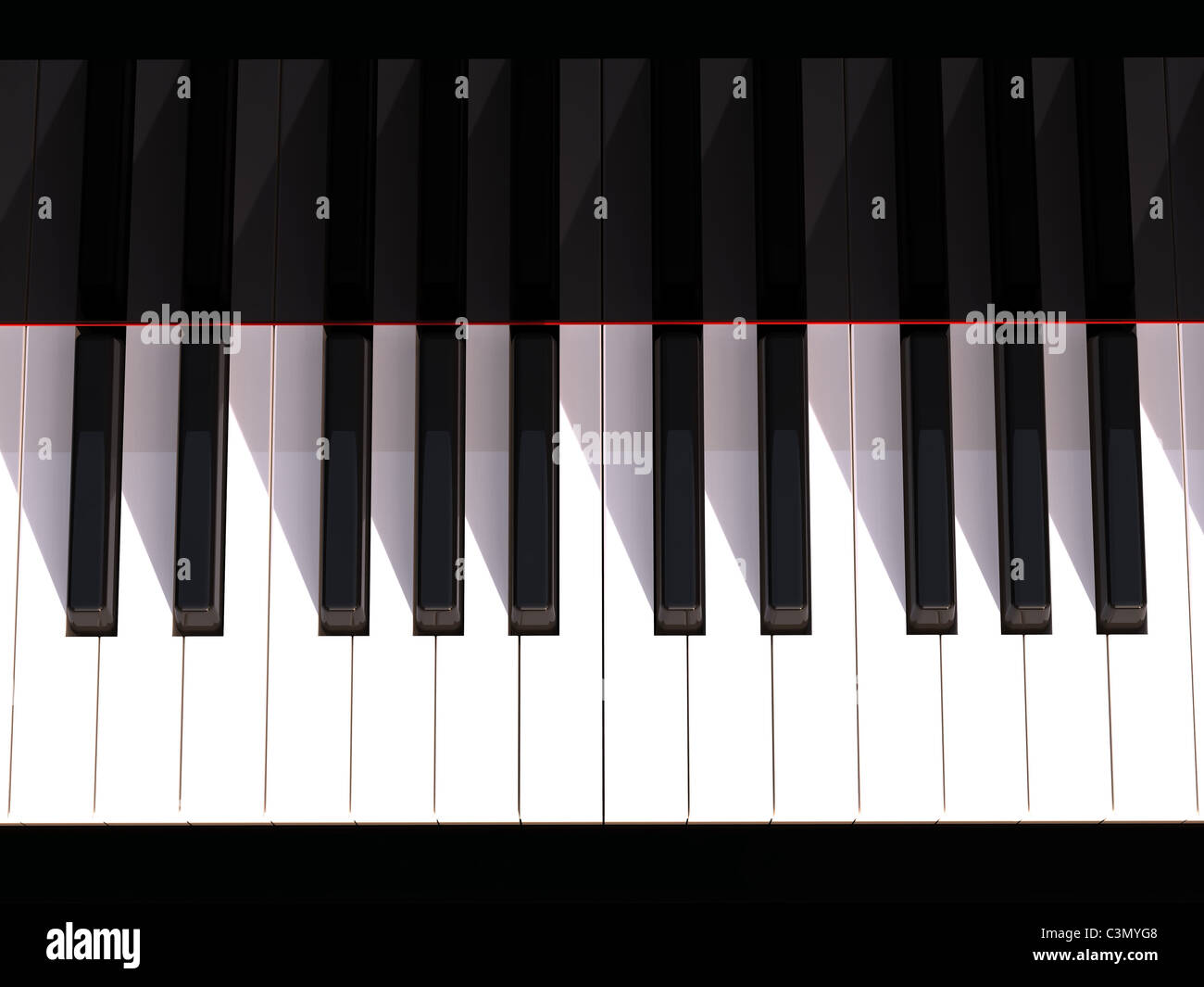Keyboard black white hi-res stock photography and images - Alamy