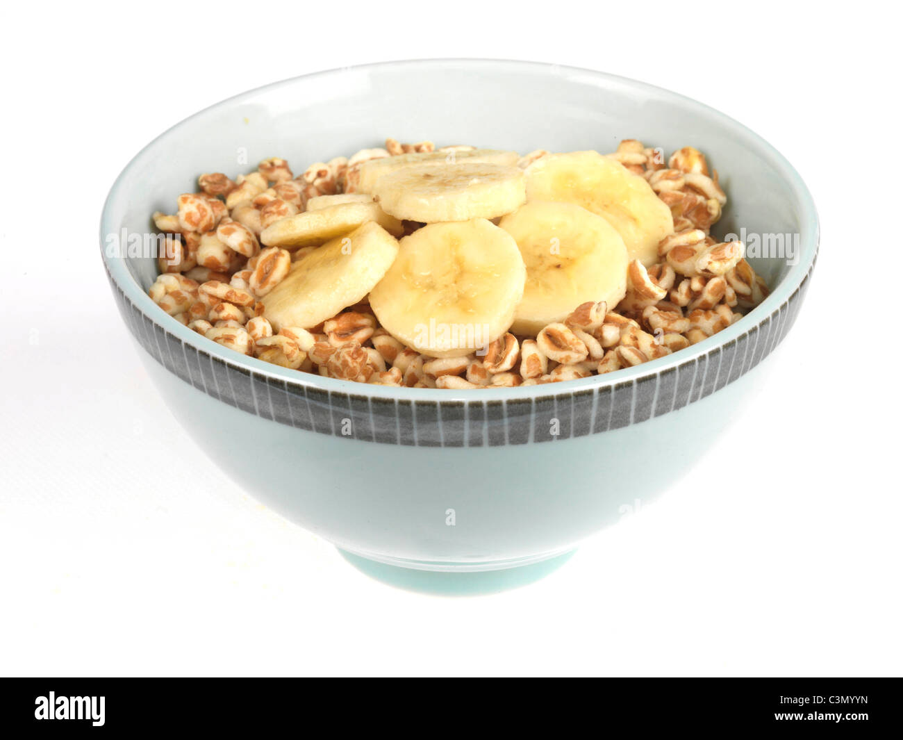 Puffed Rice Breakfast Cereal Stock Photo - Alamy