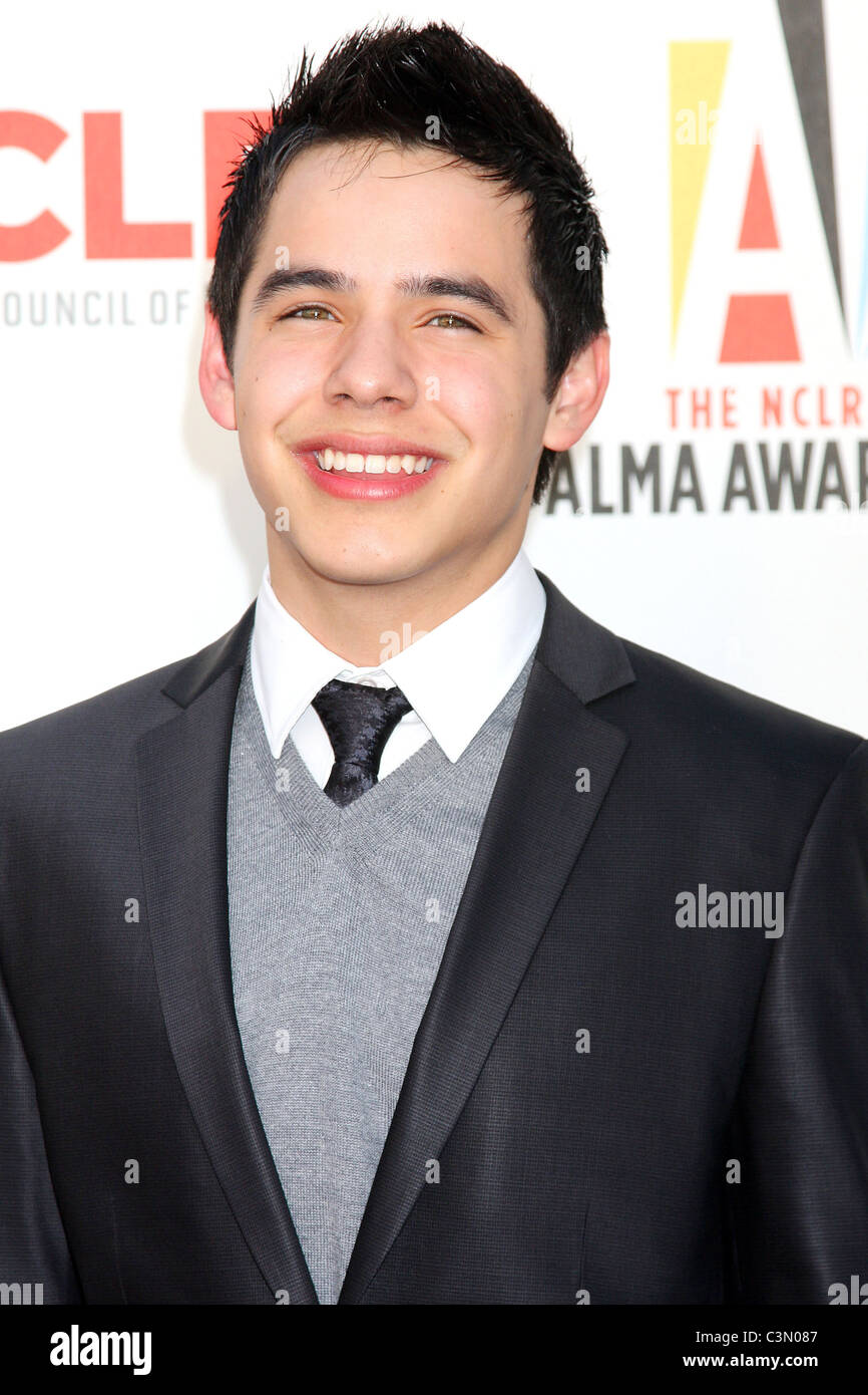 David Archuletta 2009 ALMA Awards - Arrivals at Royce Hall, UCLA Los ...