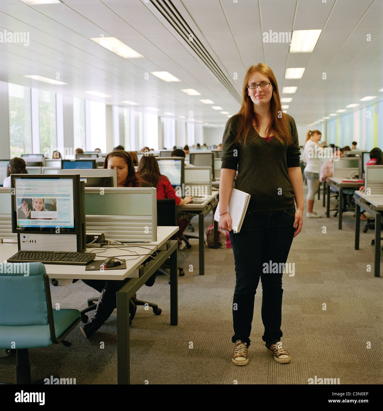 Students or employees learning together Stock Photo - Alamy