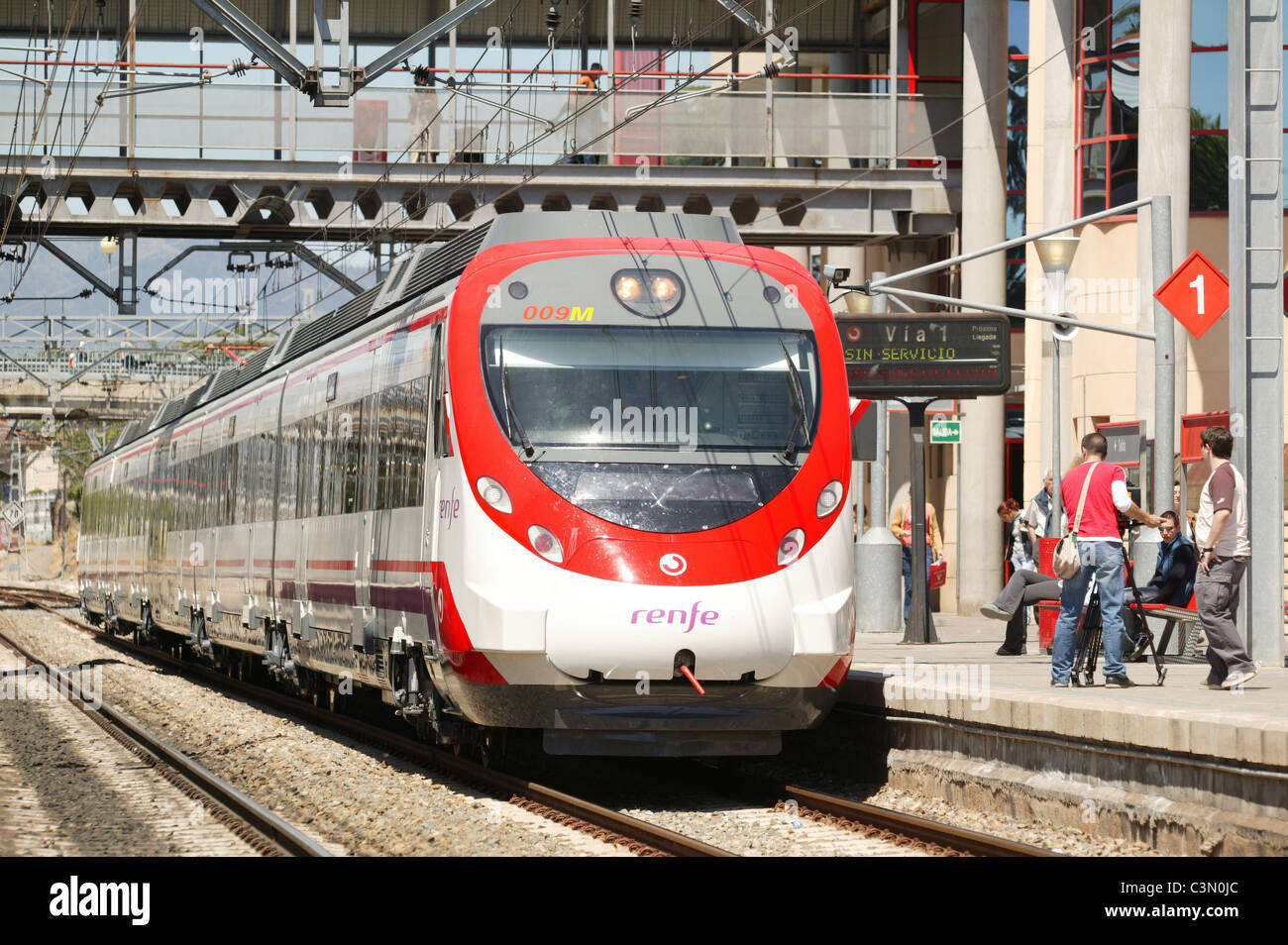 train railway Spain tren transport rail Madrid iron tourist tranway ...
