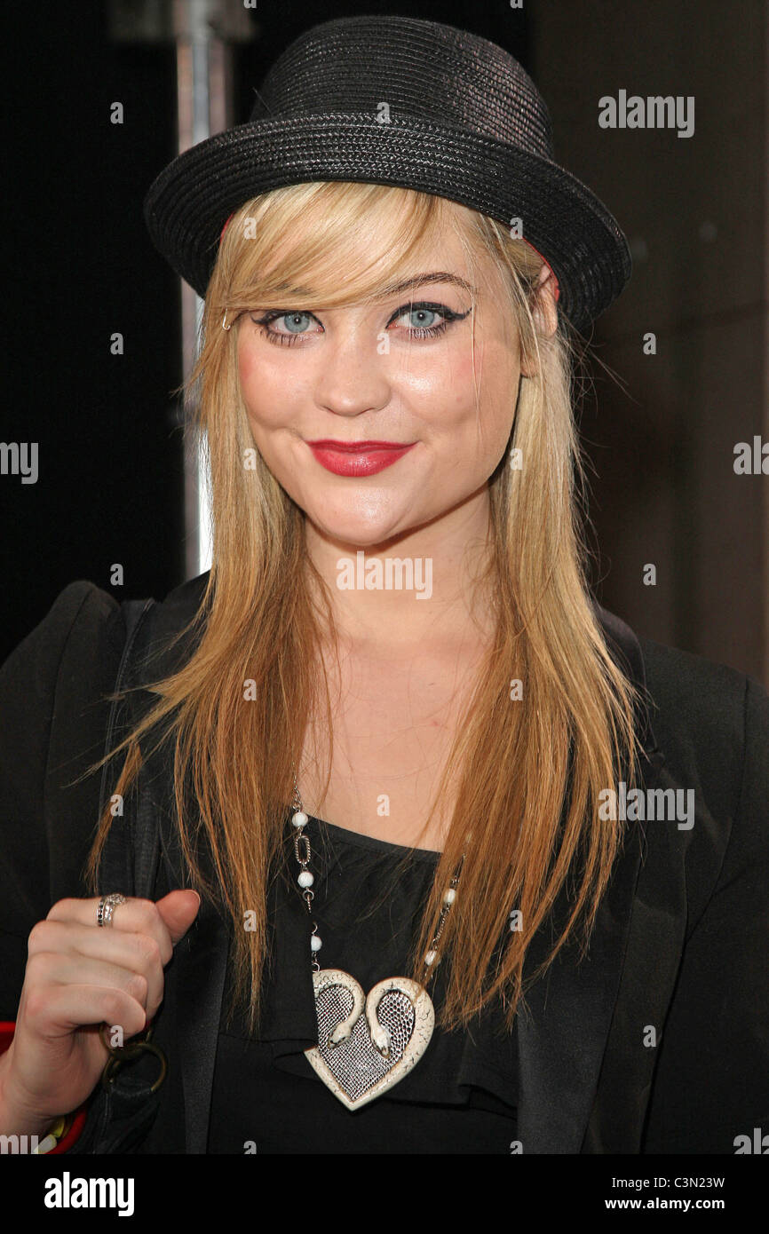 Laura Whitmore 25th anniversary London Fashion Week Spring/Summer 2010 ...