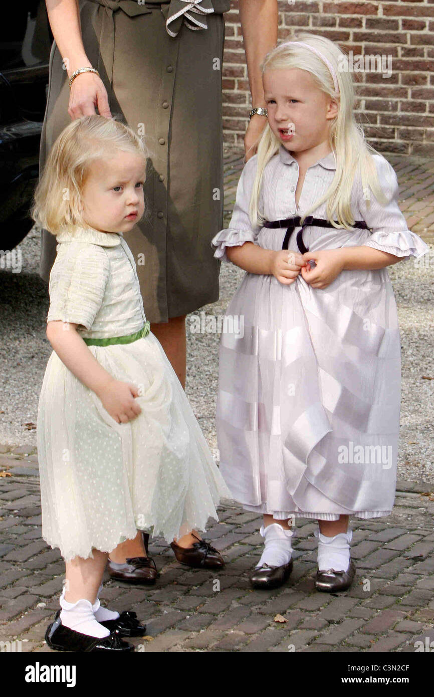 Countess Luana and Countess Zaria attend the christening of Pieter van ...