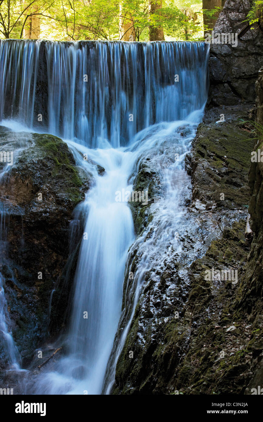 Germany, Bavaria, Waterfall near Mittenwald Stock Photo - Alamy