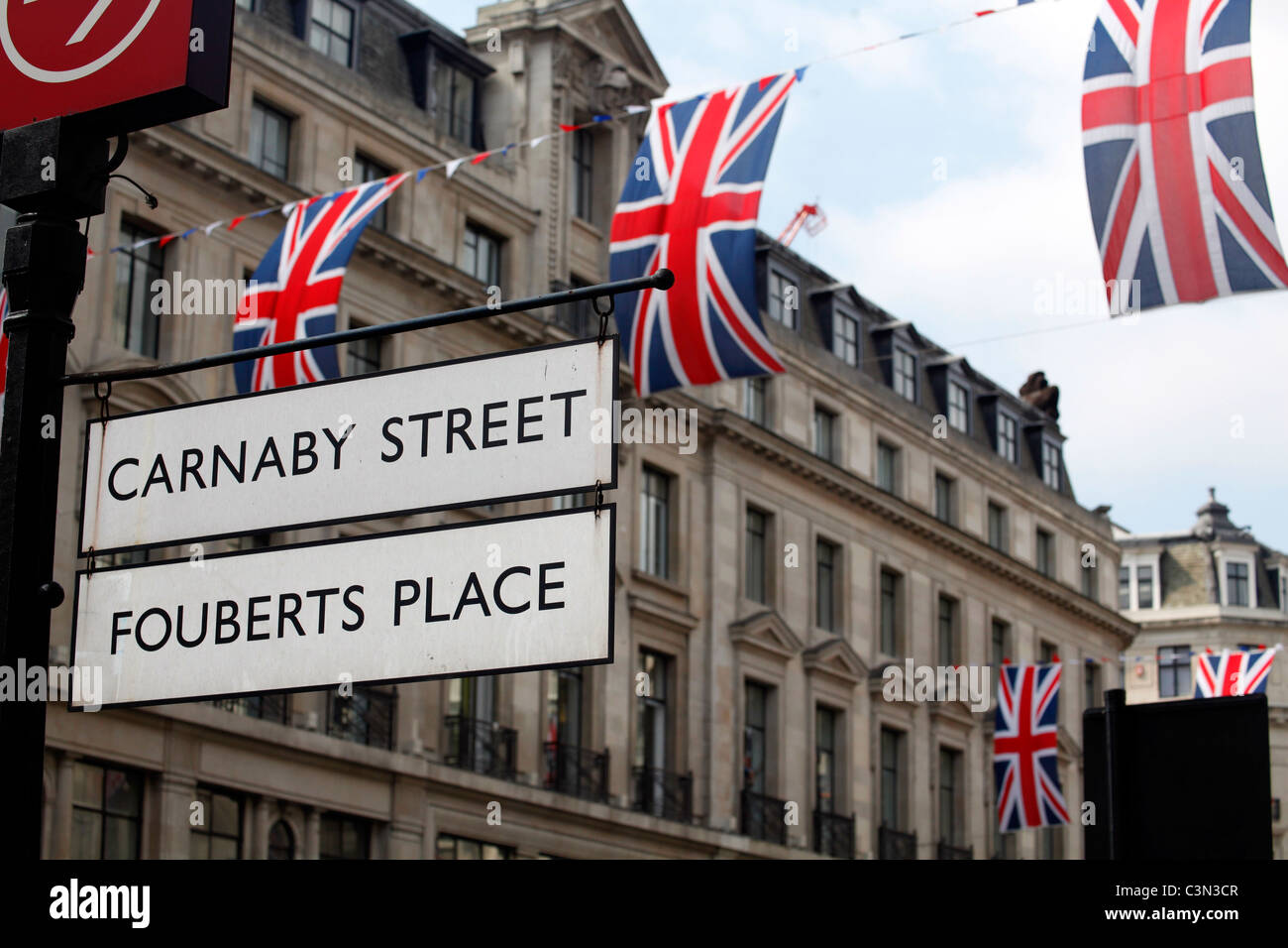 Carnaby street london union jack hi-res stock photography and images ...