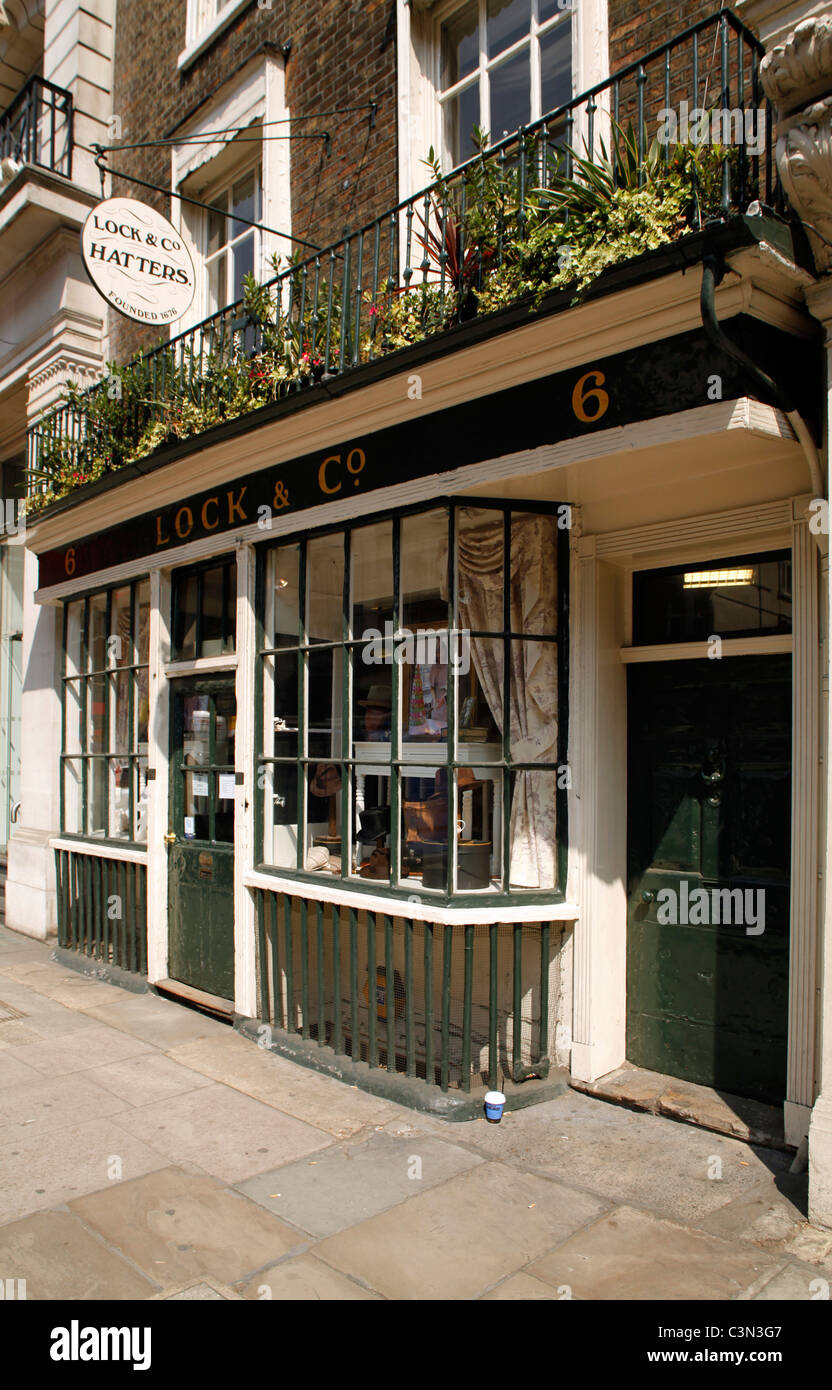 London james lock hatter hi-res stock photography and images - Alamy