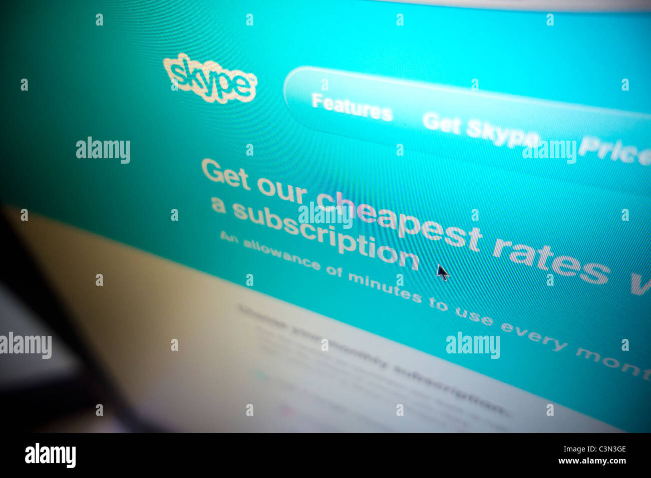 Voip screenshot hi-res stock photography and images - Alamy