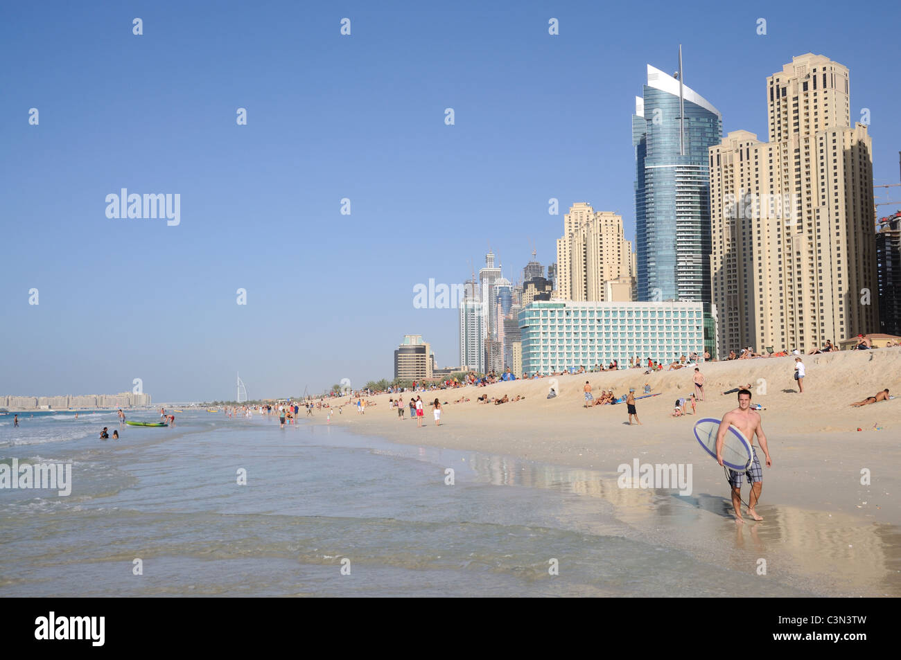Jumeirah Beach, Dubai United Arab Emirates Stock Photo - Alamy